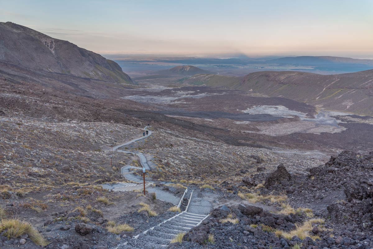Devil's Staircase - Tongariro Crossing Website